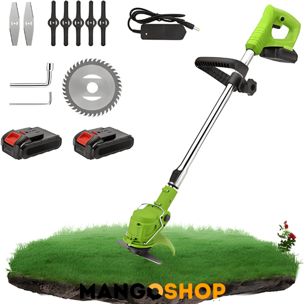 Aku trimer za travu sa 2 baterije – Mango shop