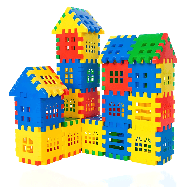 Raznobojne kockice - puzzle za decu i odrasle - 160kom – Mango shop